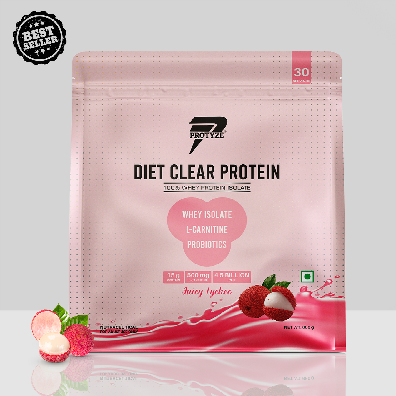 Lychee Protein With Probiotics | Protein for Weight Loss Pouch | Best ...